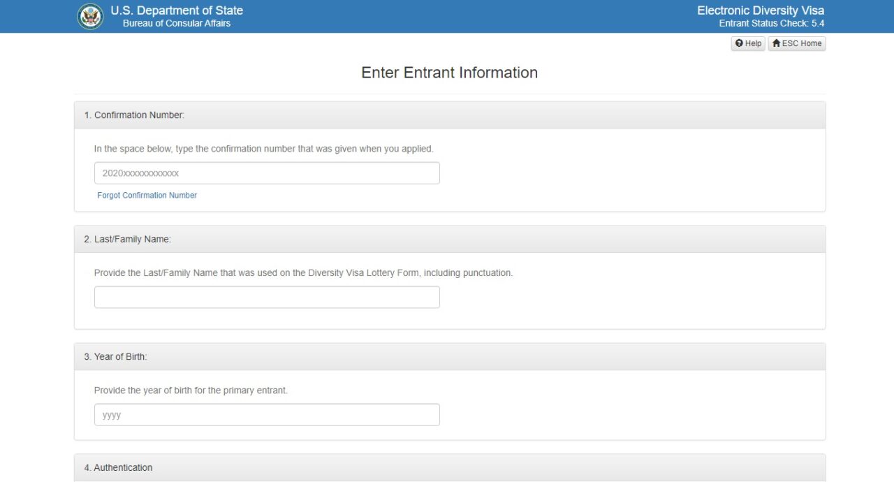 How to check Diversity Visa Lottery result – DV 2020 – Index of Apps